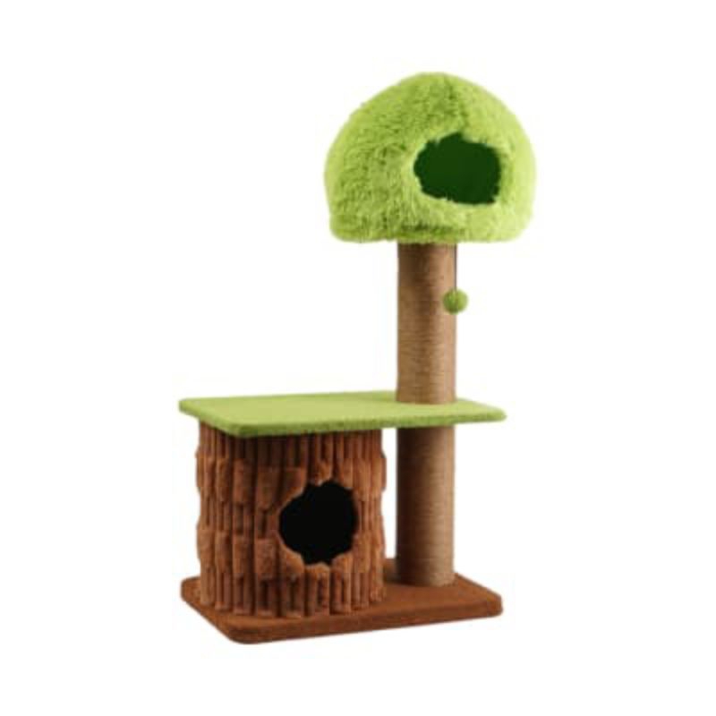 Jual cakaran kucing 63.5x44.5x118 Cm Pohon Bermain Kucing Big Forest ...