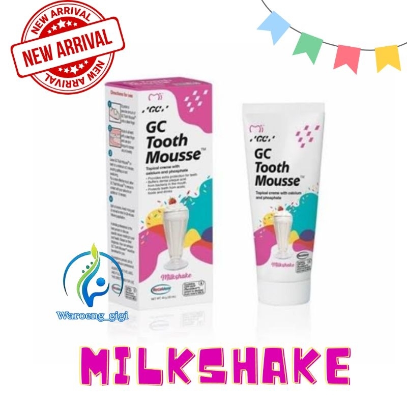 Jual GC TOOTH MOUSSE Rasa MILKSHAKE GC Toothmousse Reguler Tanpa ...