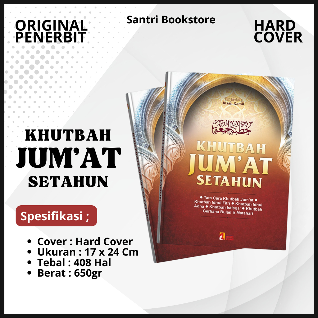 Jual Insan Kamil - Khutbah jumat Setahun | Hard Cover | Khutbah idul ...