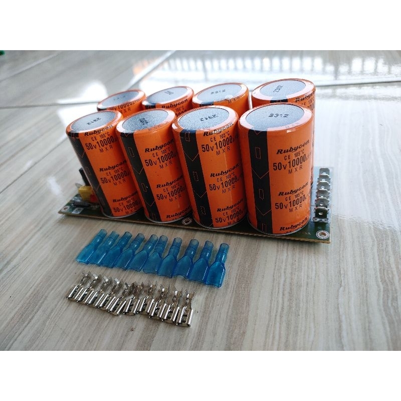 Jual Kit PSU Power Supply Power Bank 8 Elko 10000UF 50V Rubycon Plus Soket Skun | Shopee Indonesia