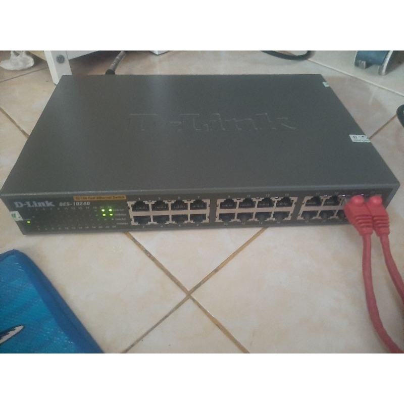 Jual Switch Hub 3com 24port normal | Shopee Indonesia