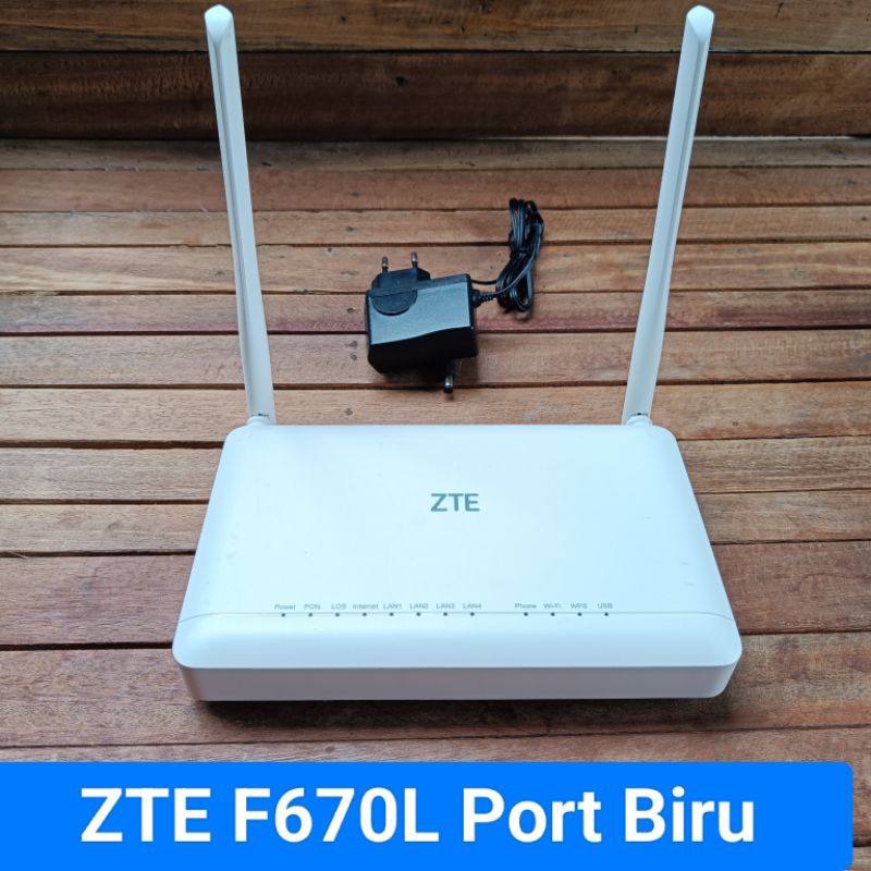 Jual ZTE F670L Port Biru Dual Band Gigabit | Shopee Indonesia