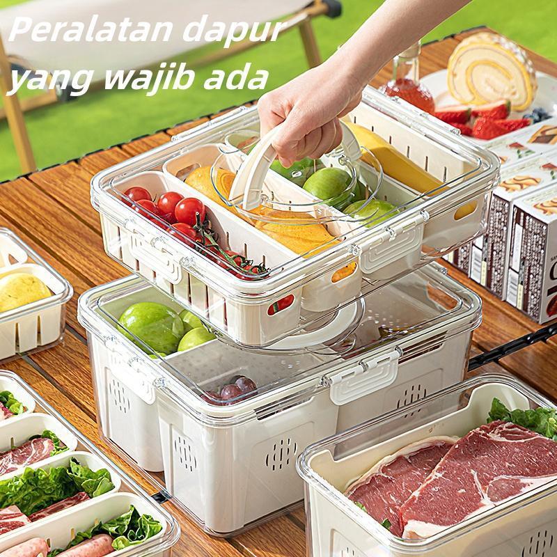 Jual KEEP FRESH Kotak Penyimpanan Makanan Storage Toples Box Persegi ...
