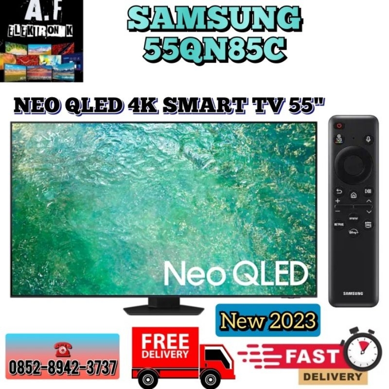 Jual SAMSUNG 55QN85C NEO QLED 4K SMART TV 55 INCH | Shopee Indonesia