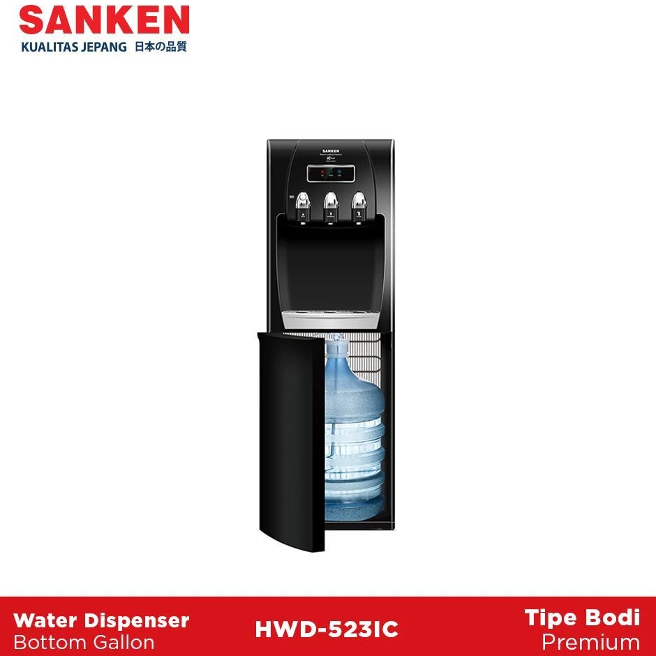 Jual Sanken Dispenser Galon Bawah Hot and Cool 3 Kran - HWDC523IC ...