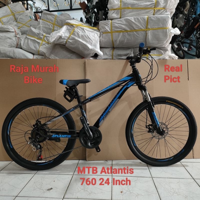 Jual Sepeda Gunung 24 Inch Atlantis 760 Sepeda MTB Atlantis AT 760 24 ...