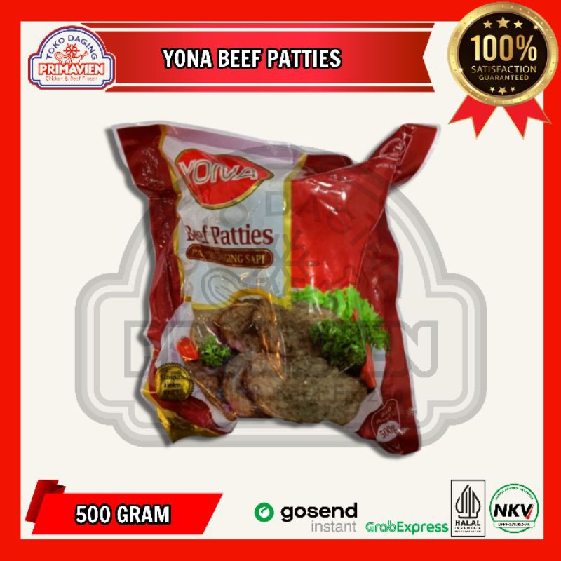 Jual Yona Beef Patties (500gram) | Shopee Indonesia