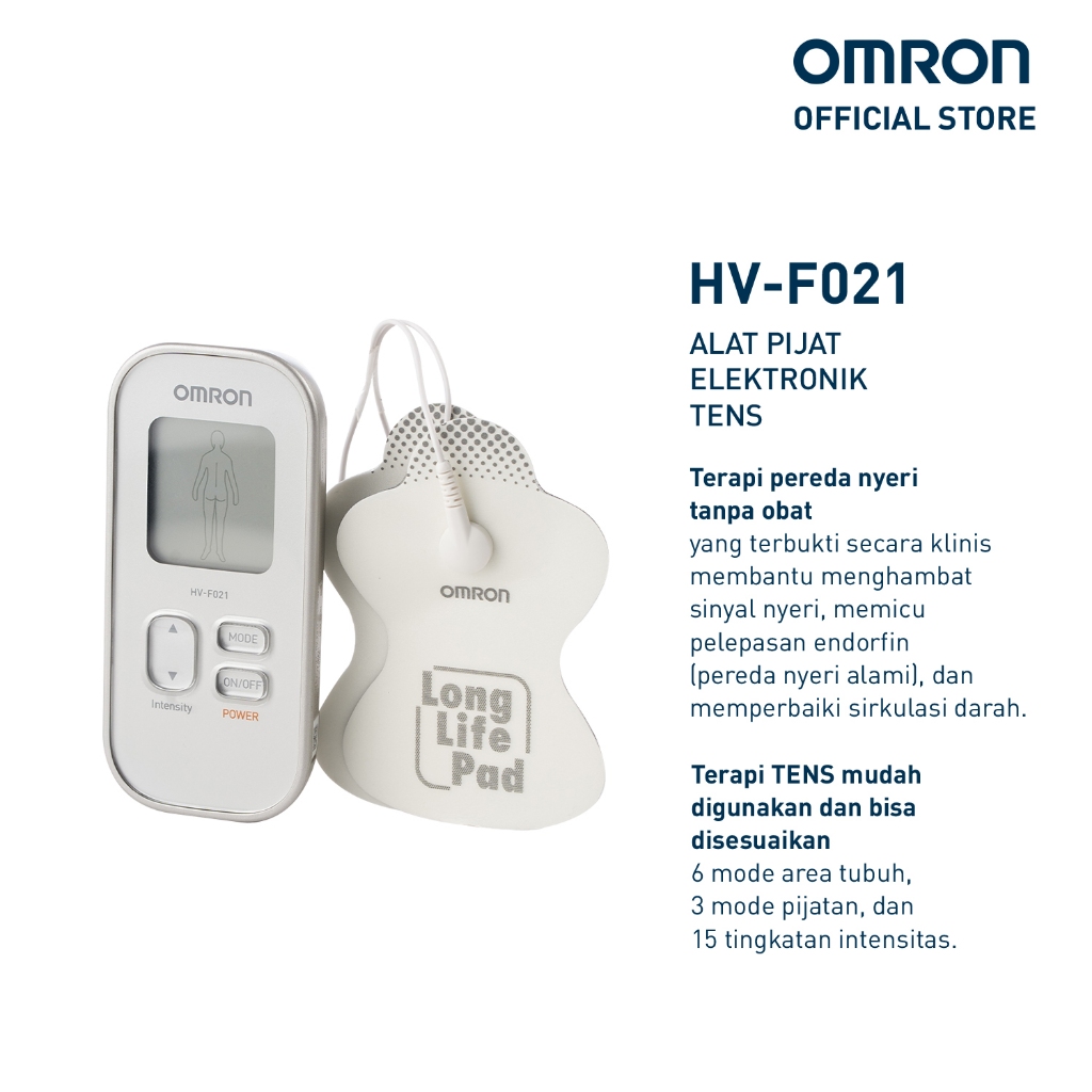 Jual Omron Alat Pijat Elektronik HV-F021 Pulse Massager | Shopee Indonesia