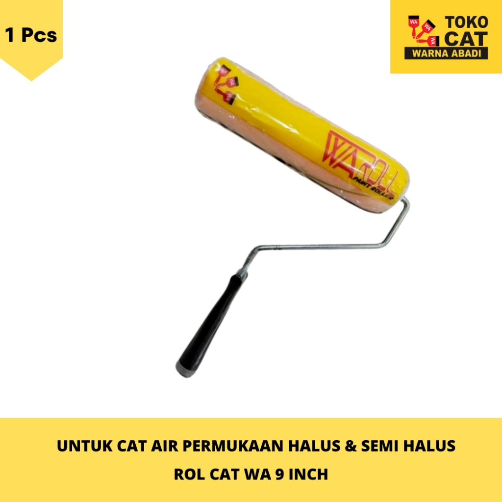Jual ROL CAT WAROLL UKURAN 9 INCH | Shopee Indonesia