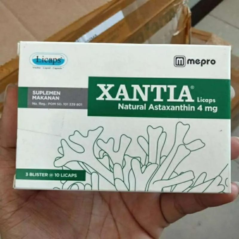 Jual Xantia Astaxantin 4mg/ strip | Shopee Indonesia