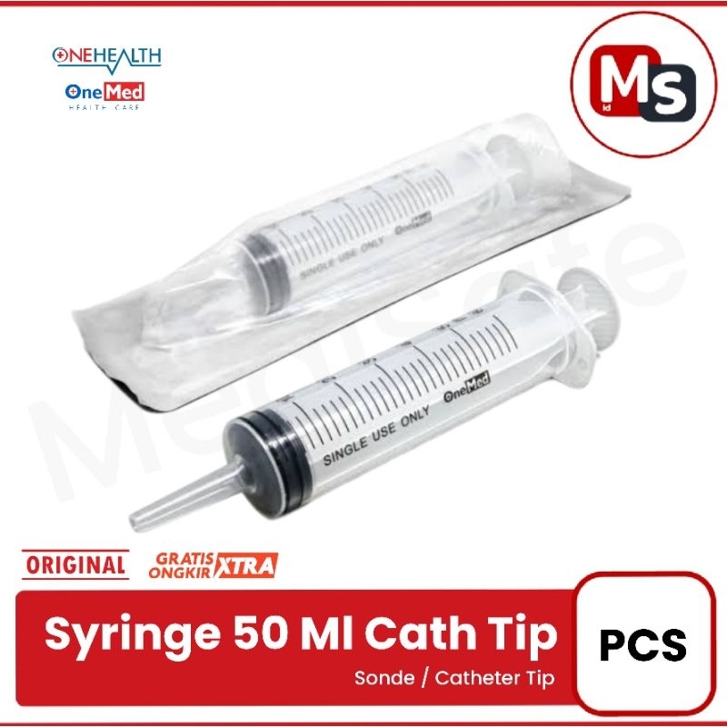 Jual FEEDING SYRINGE 50 CC KATETER TIP SPUIT (SONDE) / SATUAN | Shopee ...