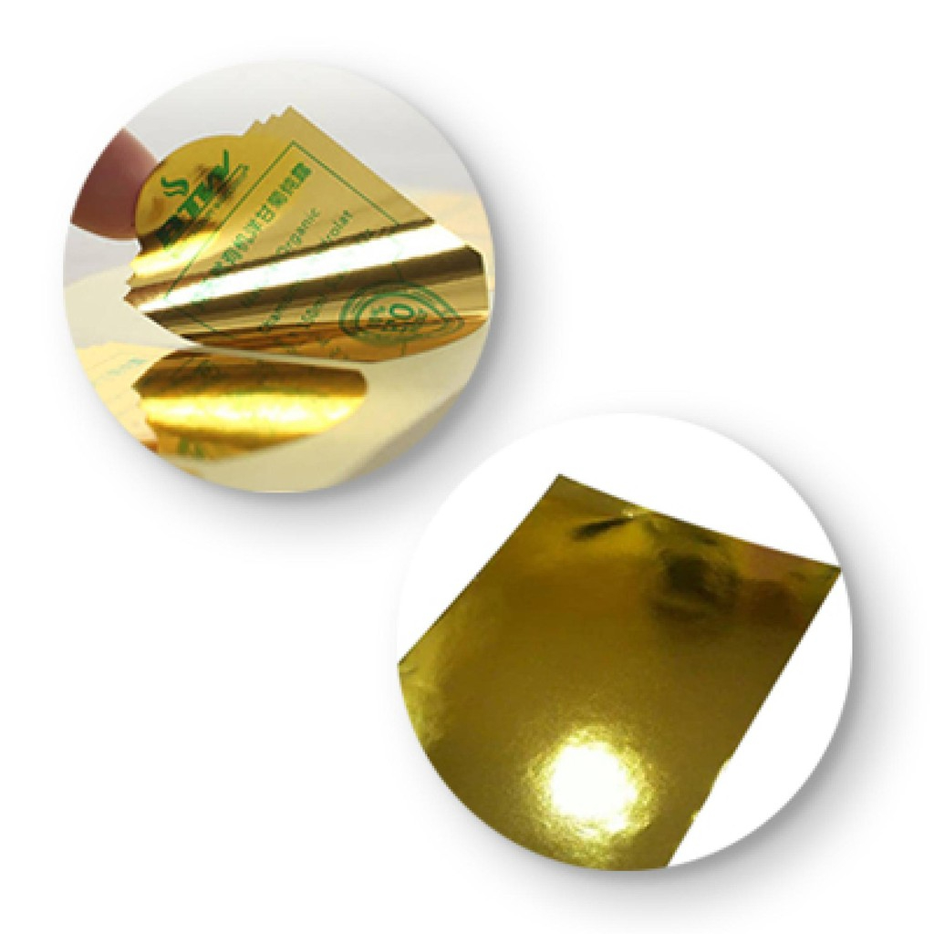 Jual Cetak Stiker Metalik Gold / Silver / Hologram A3+ (Print + Cutting ...