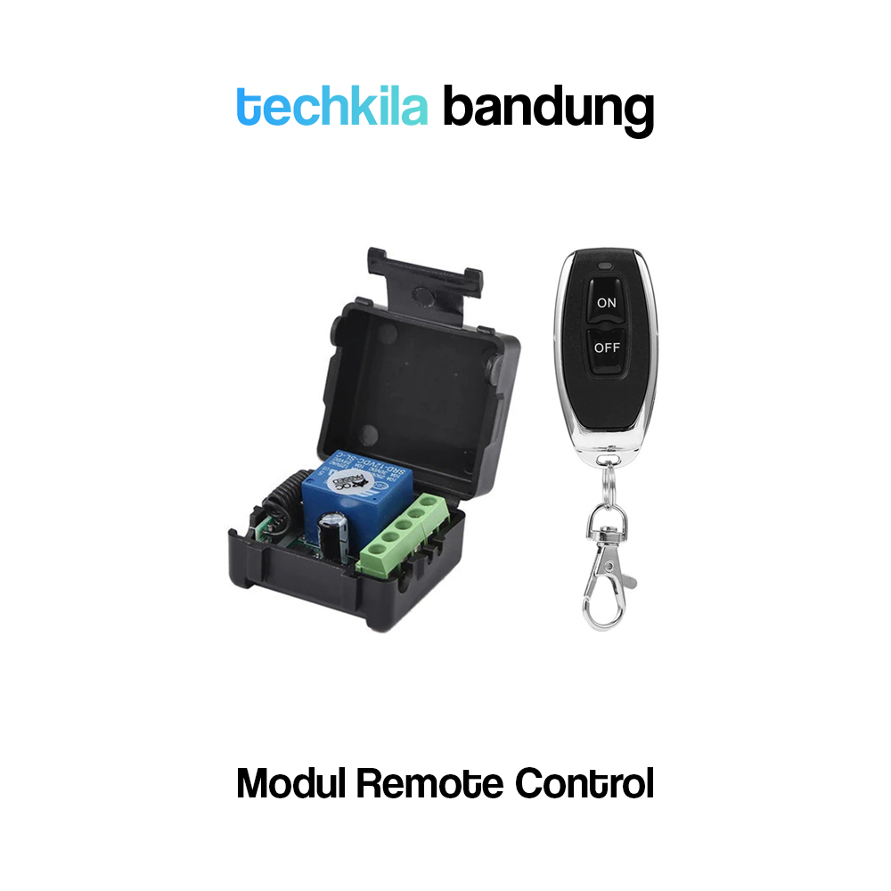 Jual MODUL REMOTE CONTROL WIRELESS RF 433MHz / RELAY TRANSMITER REMOTE ...