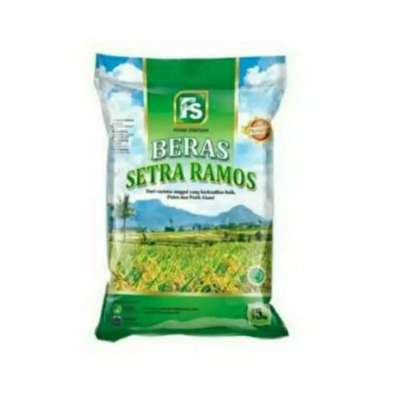 Jual Beras FS Setra Ramos Premium 5 Kg | Shopee Indonesia