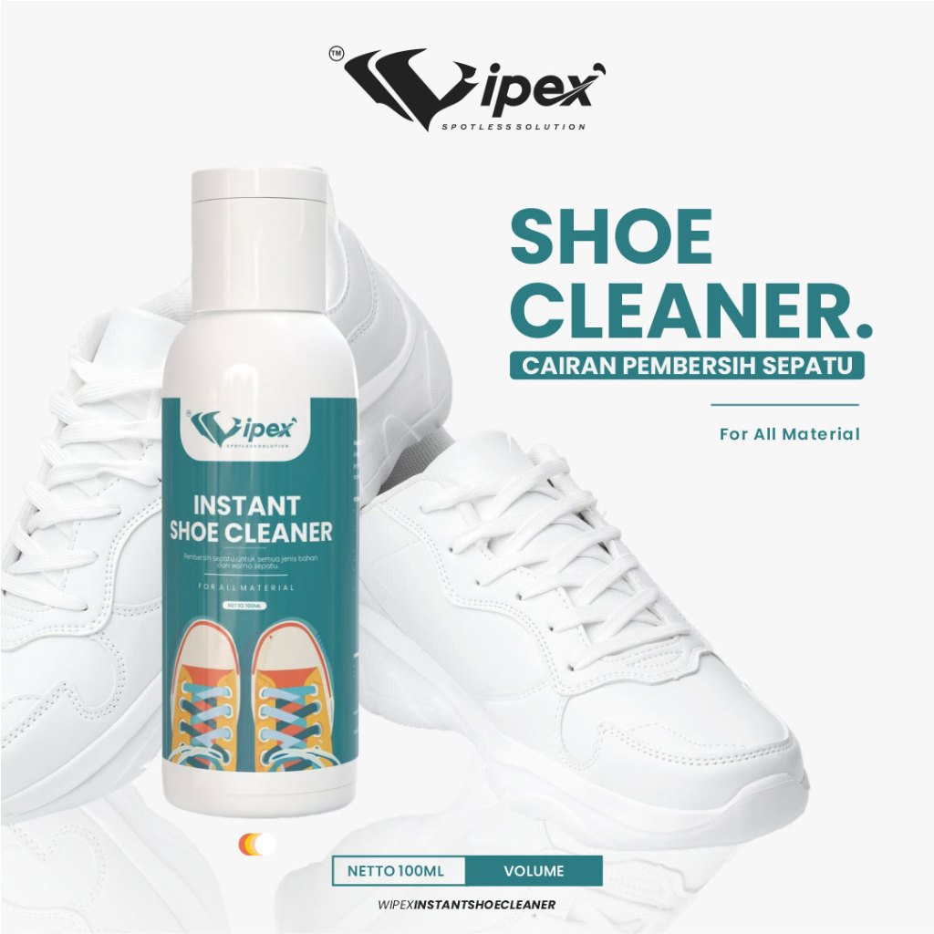 Jual WIPEX SHOES CLEANER SABUN CUCI SEPATU KOTOR / PENGHILANG NODA ...