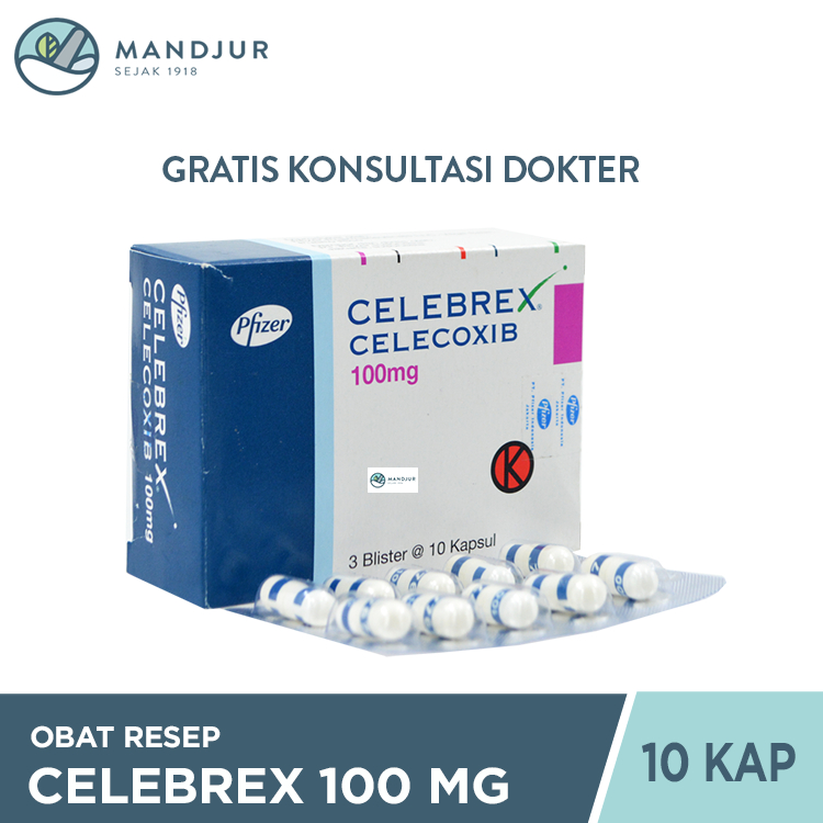 Jual Celebrex 100 mg 10 Kapsul | Shopee Indonesia