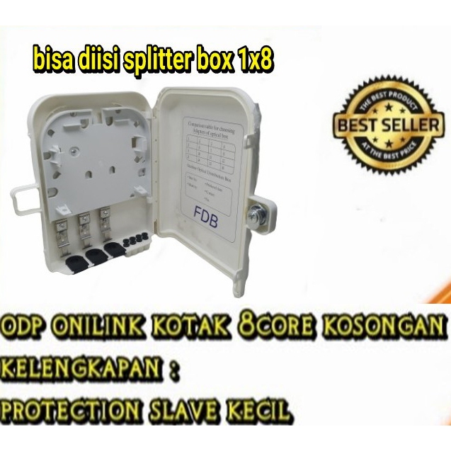 Jual ODP BOX FIBER OPTIK KOTAK 8CORE KOSONGAN - BOX ODC 8 CORE | Shopee ...