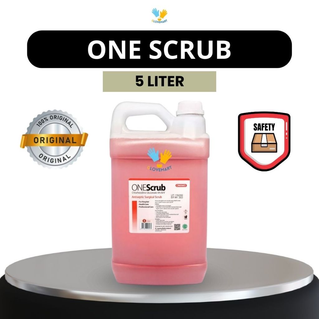 Jual One Scrub 5 Liter / One Scrub Onemed 4% / Handscrub | Shopee Indonesia
