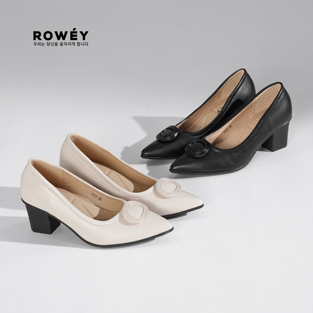 Jual Rowey Sepatu Kerja Wanita Sepatu Pantofel Wanita Korea Vivi ...