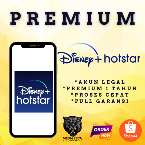 Jual Big Deal DIZNEY HOSTAR Premium 1 Tahun Proses Cepat | Shopee Indonesia