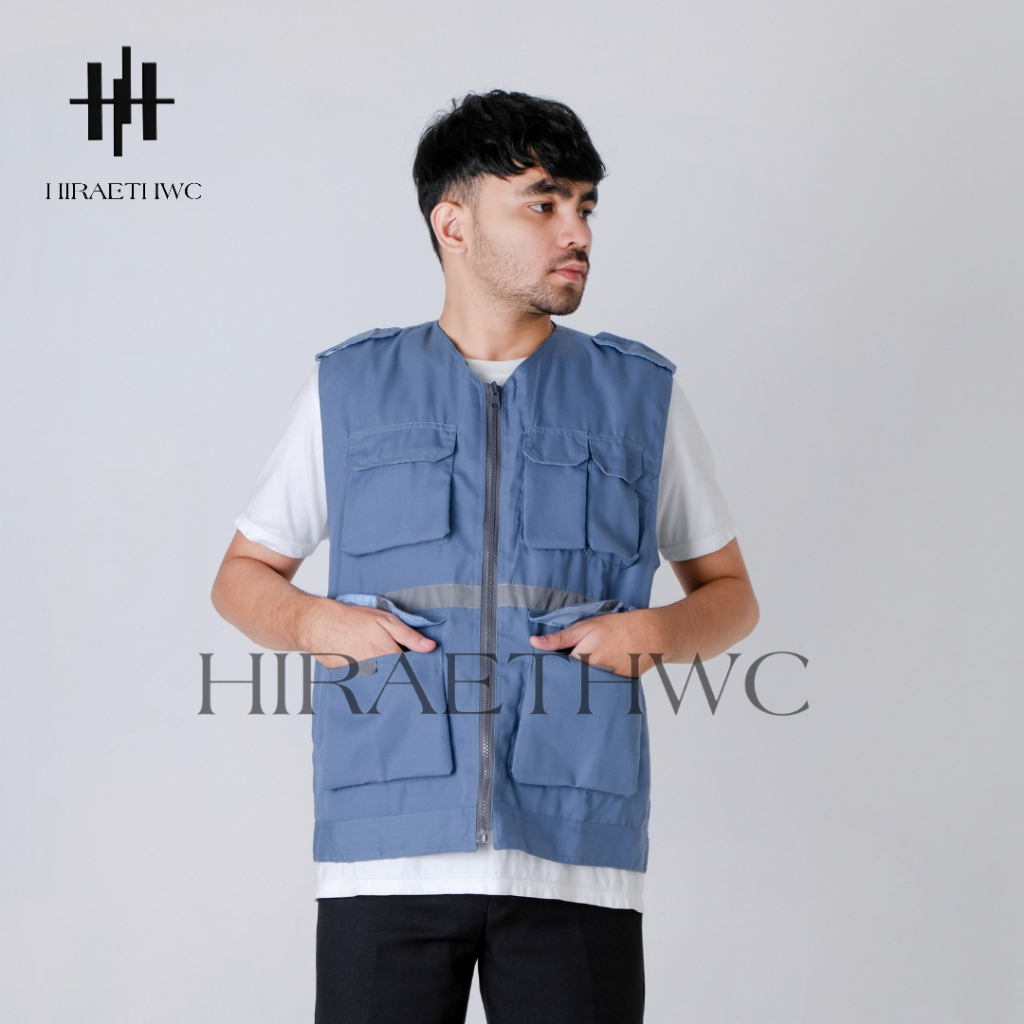 Jual HR - ROMPI SAFETY K3 BAHAN EXCLUSIVE COTTON TWILL ROMPI PROYEK ...