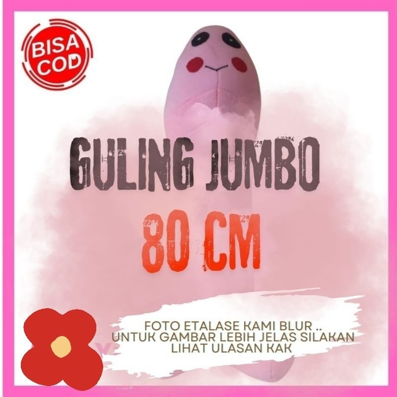 Jual BONEKA GULING VIRAL JUMBO 80 CM REALPICT | Shopee Indonesia