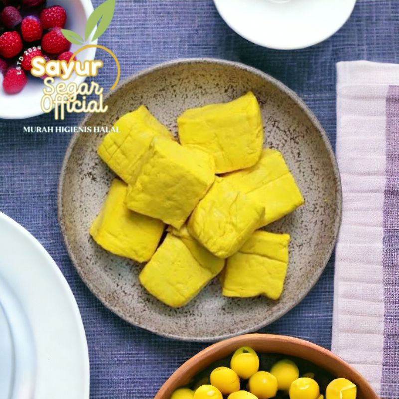 Jual Tahu Kuning Segar isi 5 pcs/10 pcs | Shopee Indonesia