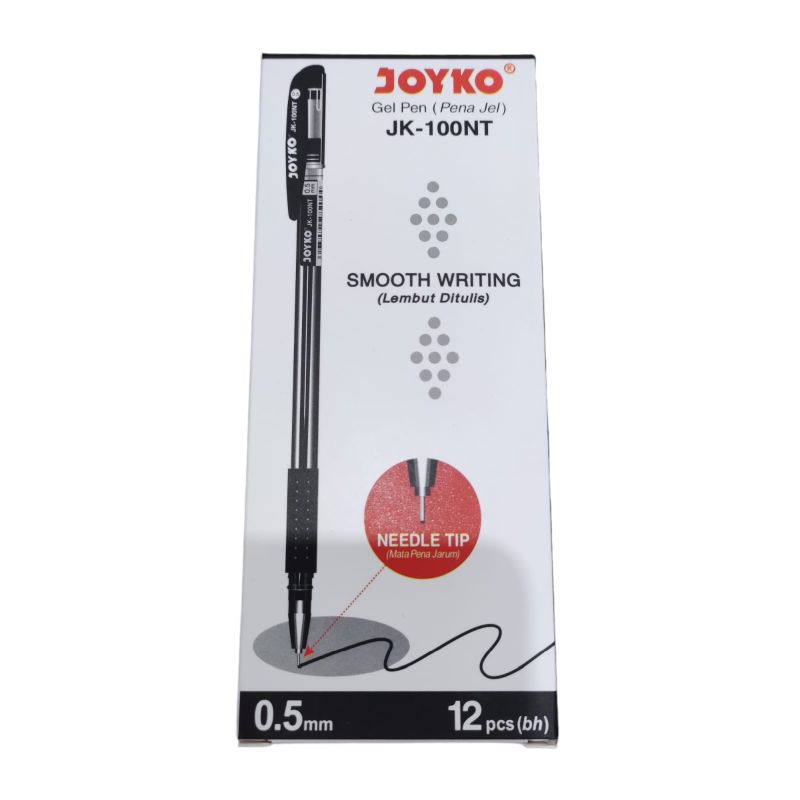 Jual pulpen Gel/gel pen joyko/jk 100 NT/JK-100 Harga per lusin warna ...