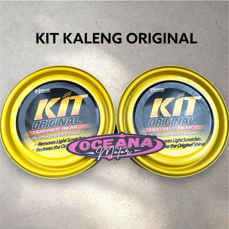 Jual KIT PASTE WAX ORIGINAL 225 GR KIT PASTE KALENG KUNING 225GR POLES ...