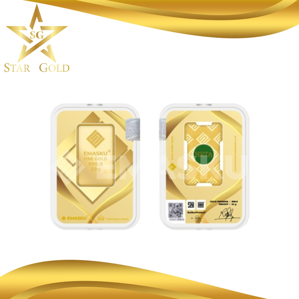 Jual STARGOLD LOGAM MULIA EMASKU 50GR | Shopee Indonesia