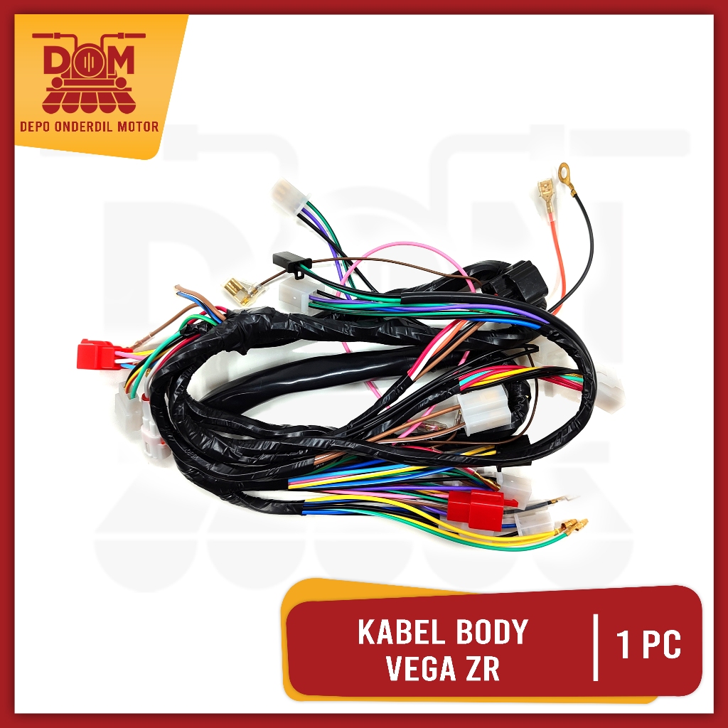 Jual Kabel Body Vega ZR (TOKAIDO) 5D9-H2590-00 Wire Harness Assy Cable ...