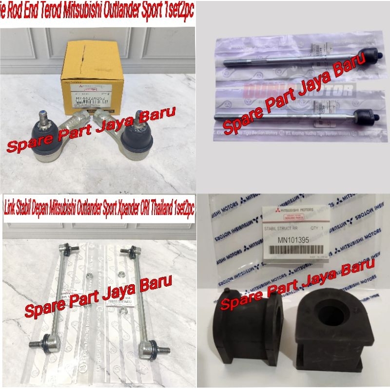 Jual Paket Tie Rod Rack End Link Stabil Karet Stabil Outlander Sport ...