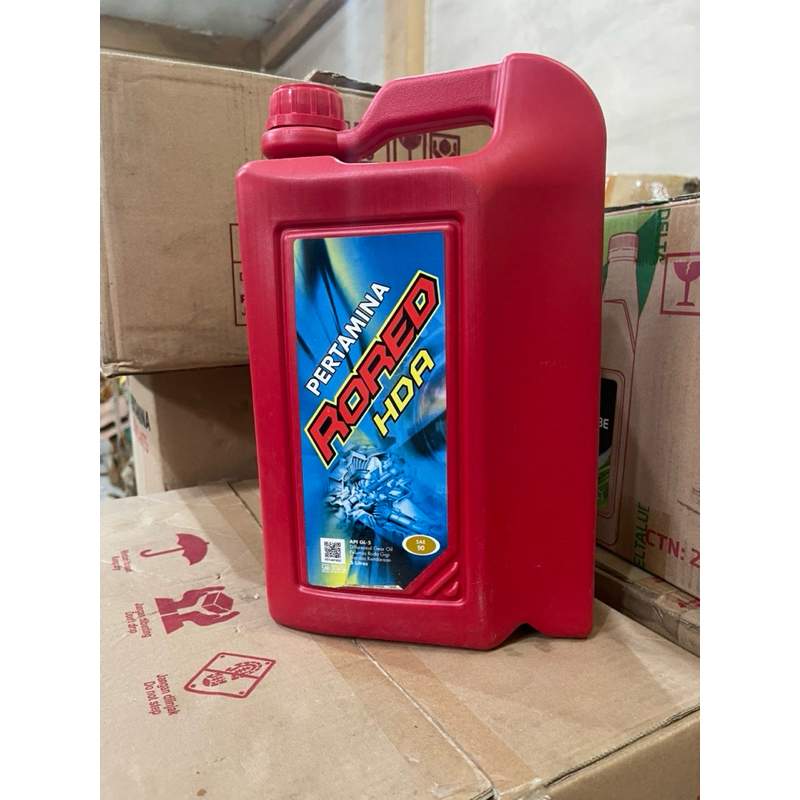Jual OLI PERTAMINA RORED HDA 90 5 LITER GL-5 OLI TRANSMISI OLI GARDAN ...