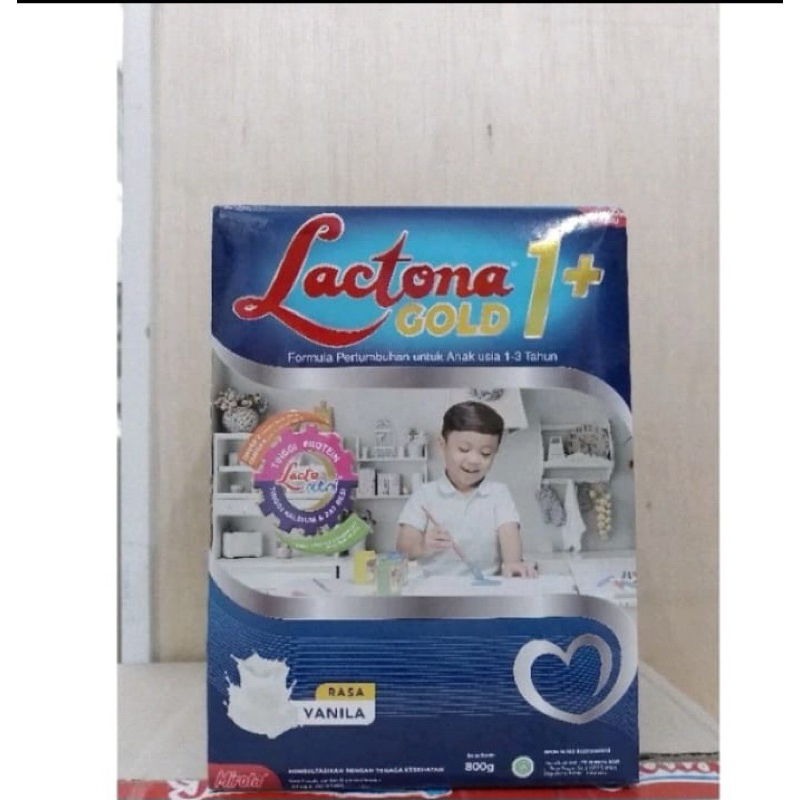 Jual LACTONA 1+ varian Madu & Vanilla 200gr, 400gr, 800gr | Shopee ...