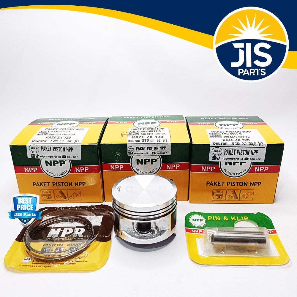 Jual PISTON SEHER KIT KAZE ZX 130 NPP OVERSIZE STD 50 100 | Shopee ...