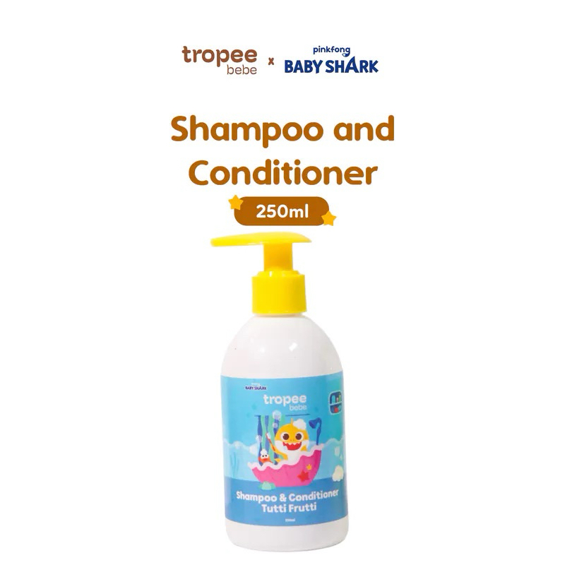 Jual Tropee Bebe Shampoo & Conditioner Tutti Frutti | 250 ml | Shopee ...