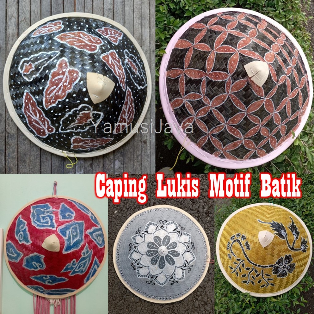 Jual Caping Lukis Motif Batik l Topi Petani Anak dan Dewasa | Shopee ...