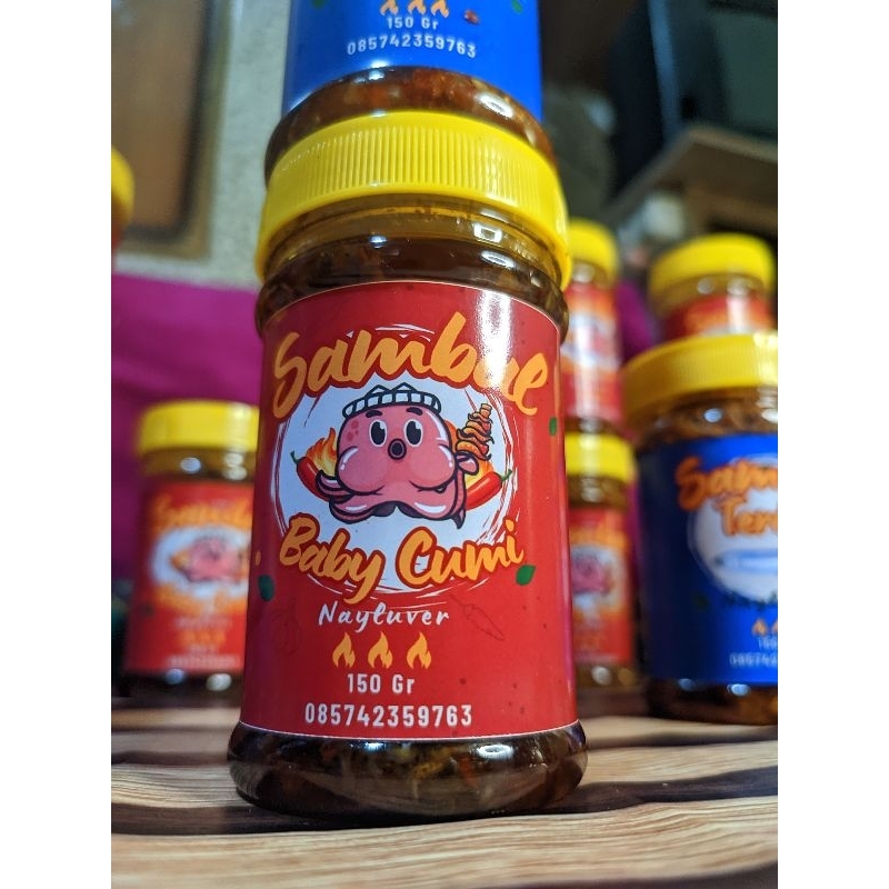 Jual sambal baby cumi | Shopee Indonesia