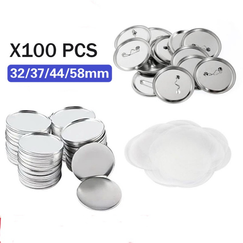 Jual 100pcs/set Custom Pin Button 32/37/44mm Pin Peniti Aesthetic Pin ...