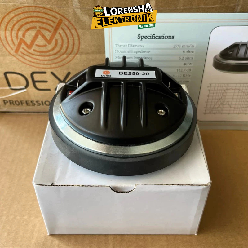 Jual Driver Tweeter DEXO DE25020 | Shopee Indonesia