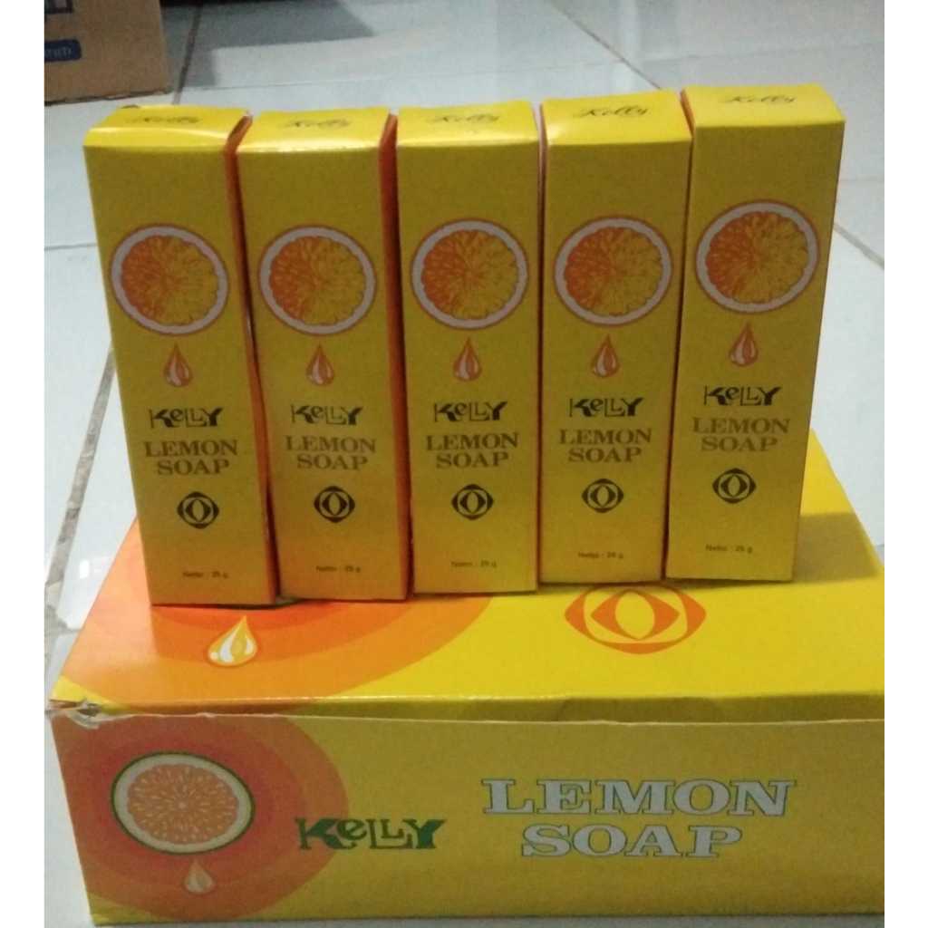Jual Kelly Lemon Soap SABUN MUKA ukuran 25g (KECIL) | Shopee Indonesia