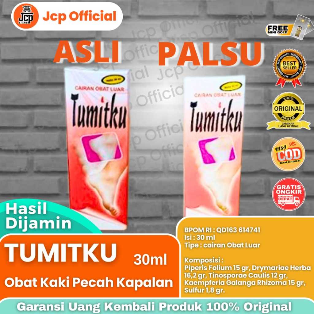 Jual TUMITKU Obat Kaki Pecah 100% Original BPOM Solusi Kaki Pecah-pecah ...