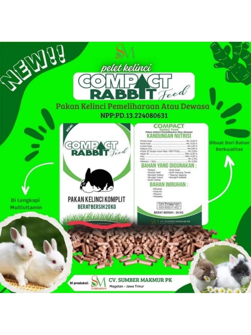 Jual Pakan hamster | pakan marmut | pelet makanan hamster dan marmut ...