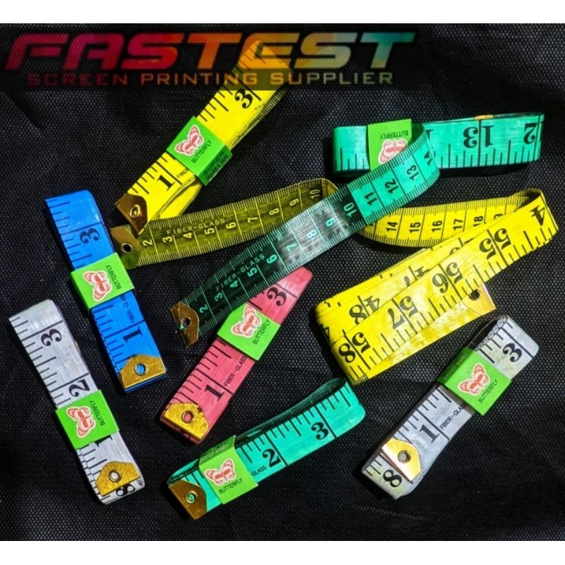Jual meteran jahit | meteran kain bagus fleksibel | meteran ukuran baju ...