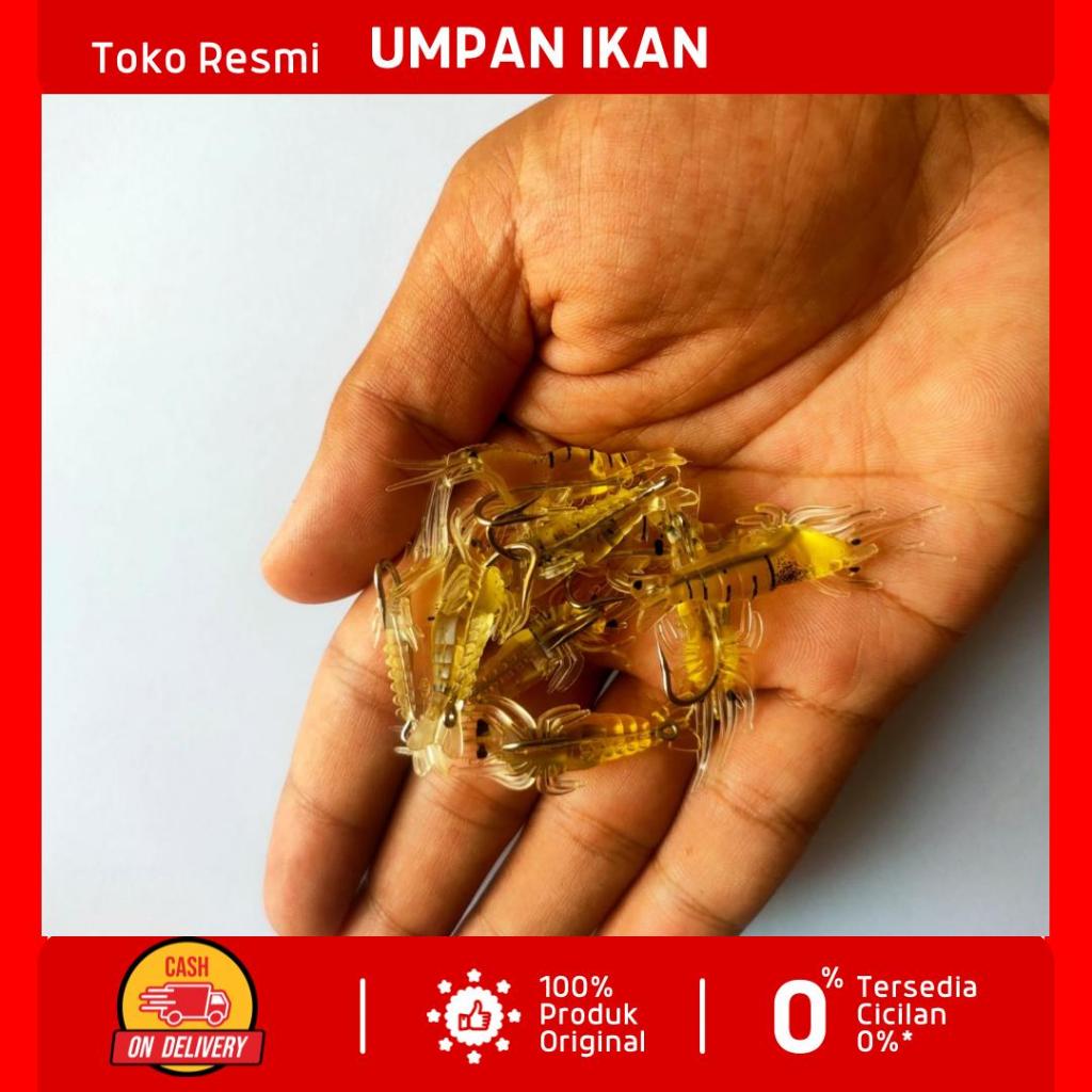 Jual COD UMPAN UDANG TIRUAN Harga satuan, UMPAN UDANG UKURAN KECIL ...