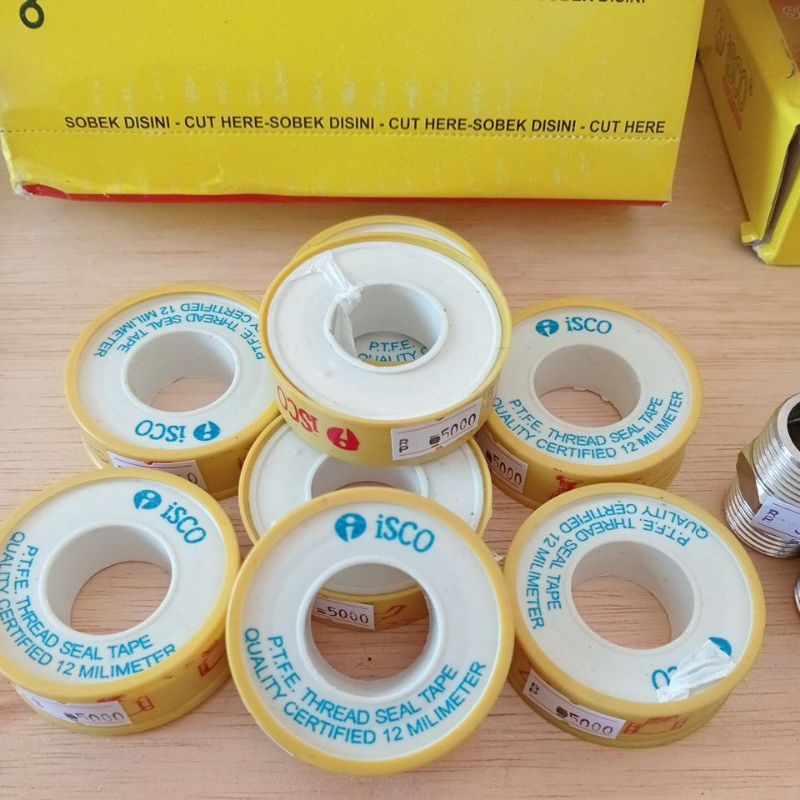 Jual ISCO ISOLASI KRAN PIPA ½" 10M | Shopee Indonesia