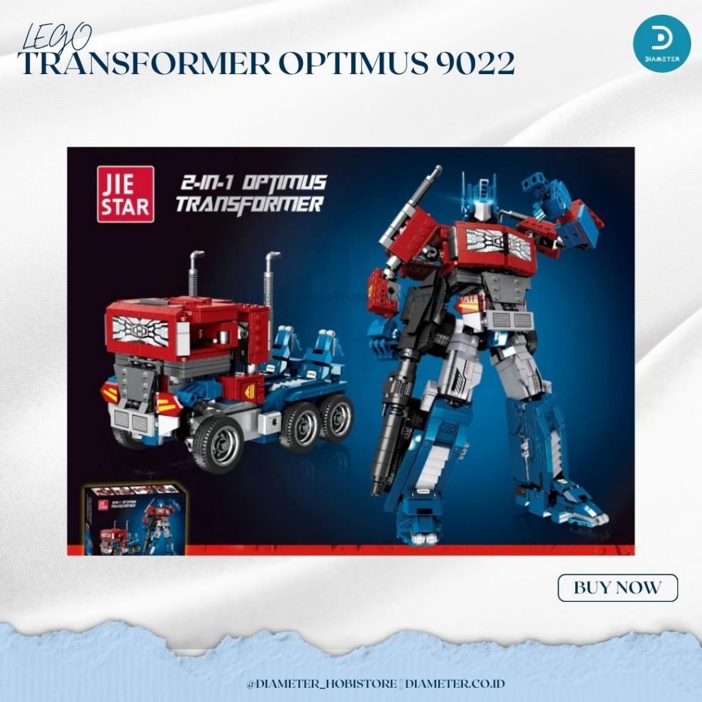 Jual BRICK Transformer Optimus 9022 2 IN 1/LEGO Transformer Optimus ...