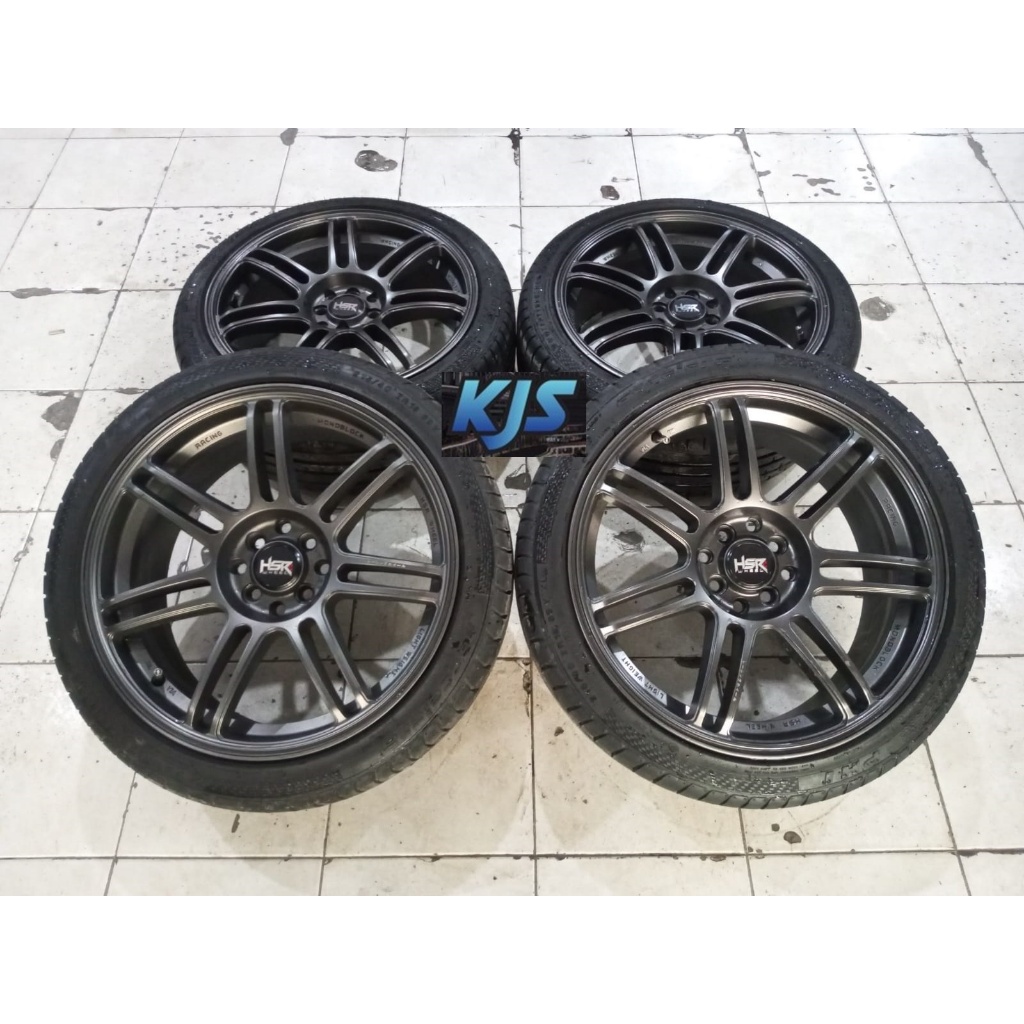 Jual Velg Mobil Racing Second Ring 18 HSR Boon Pcd 4x100 4x114 Ban 215/40 R18 Buat Yaris Avanza ...