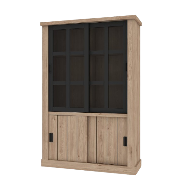 Jual LEMARI KACA/ LEMARI DISPLAY - JUMBO SHOWCASE - URBINO | Shopee ...