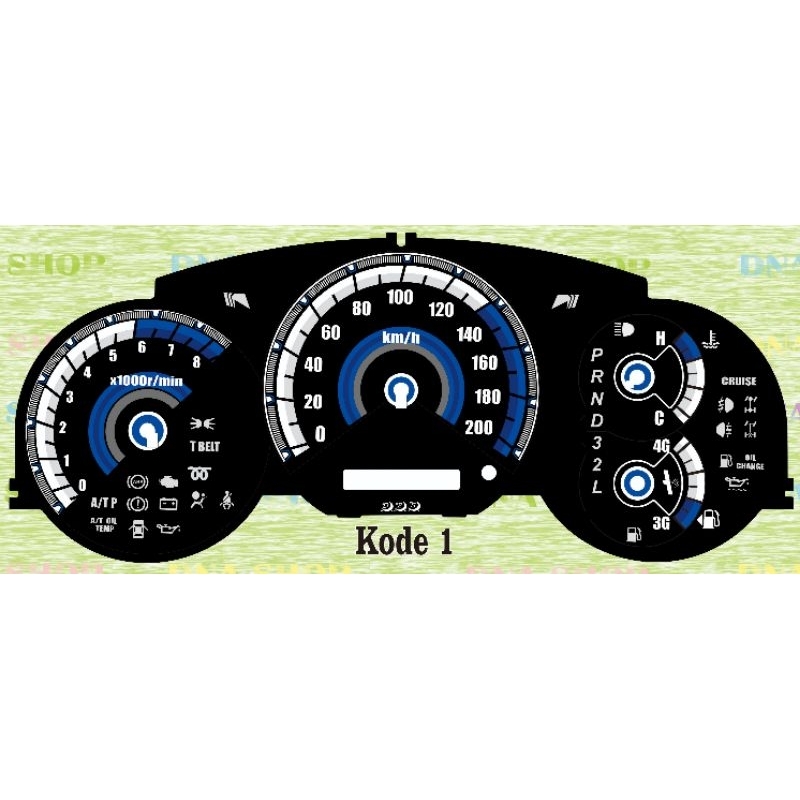 Jual Panel Speedometer TOYOTA INNOVA OLD LAMA Metic | Shopee Indonesia
